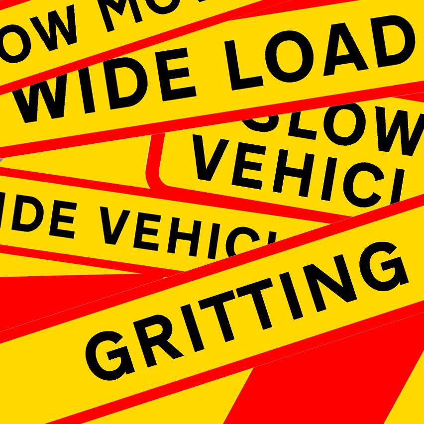 HGV Marker Boards — Protect Signs