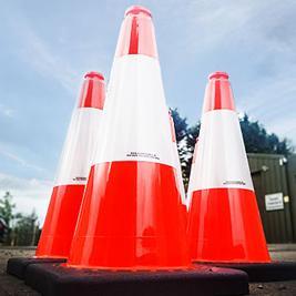 Cones — Protect Signs