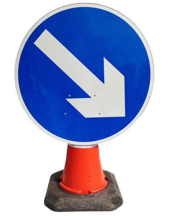 Directional Arrow Right - 610 — Protect Signs