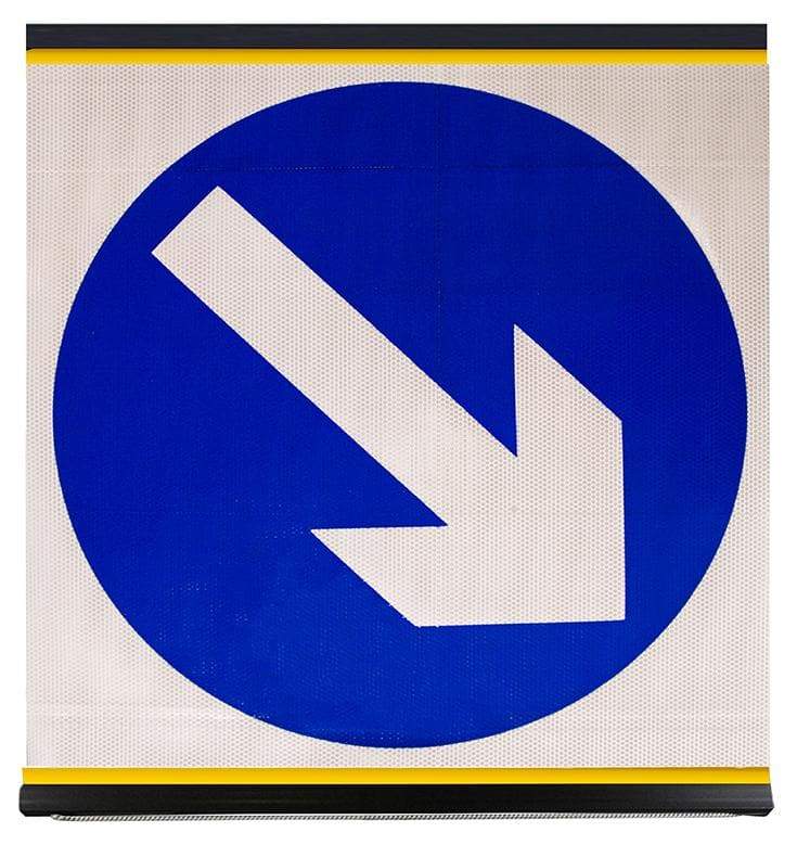 Keep Right Arrow — Protect Signs