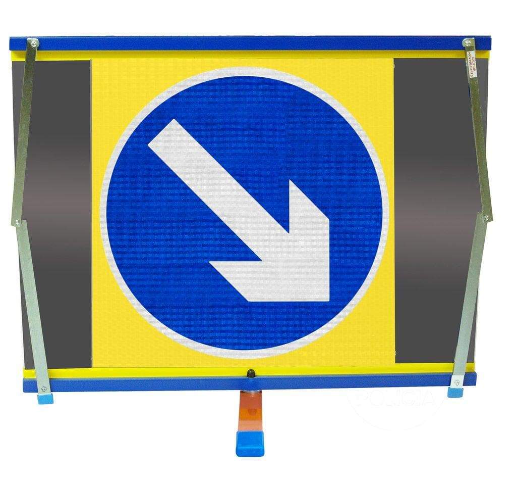 Fold-Away Sign - Directional Arrow — Protect Signs